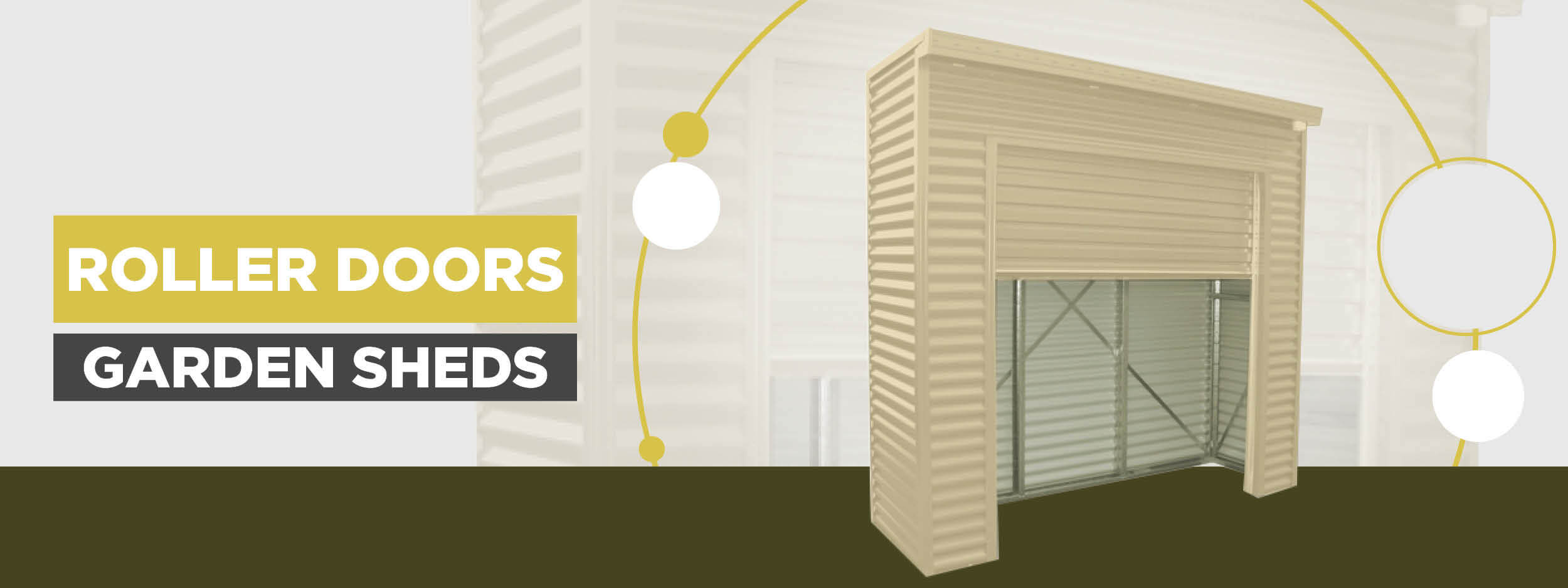 Roller Door Sheds: Convenient Access